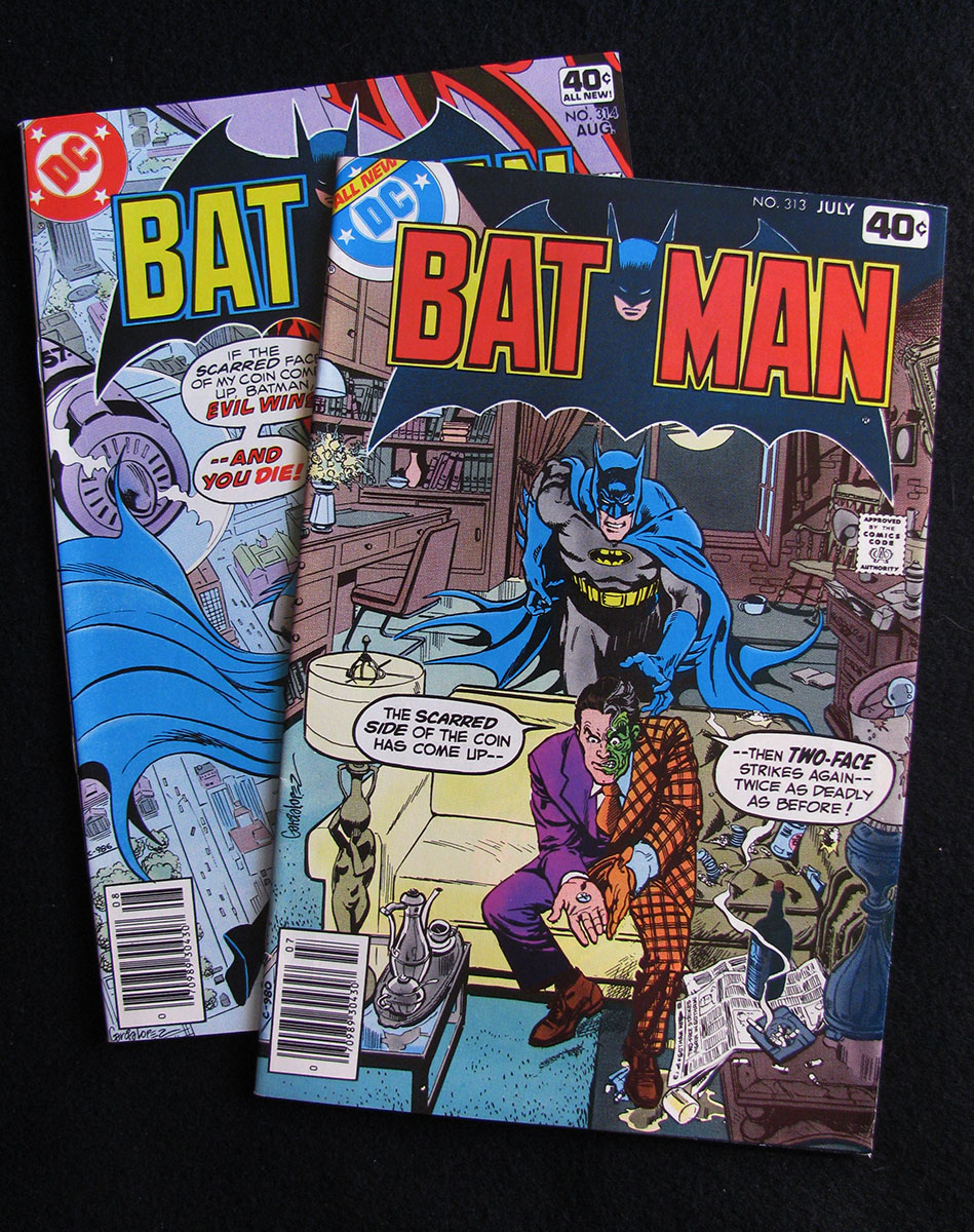 BATMAN #313-314 “TWO-FACE” (1940 SERIES) – at the Comic Shop